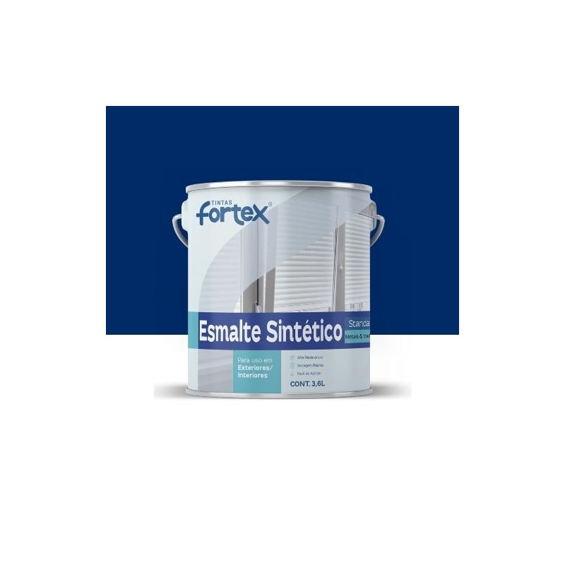Esmalte Sintético Fortmax Azul Del Rey 3,6L - Fortex | Compensa Mais