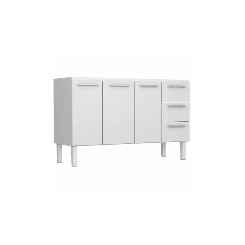 Gabinete de Aço para Pia 150cm Vênus Flat 3G Branco - Cozimax ...