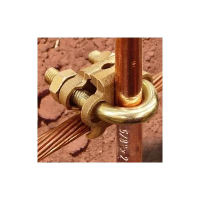 Grampo GTDU para Aterramento - Alpha Metais | Compensa Mais