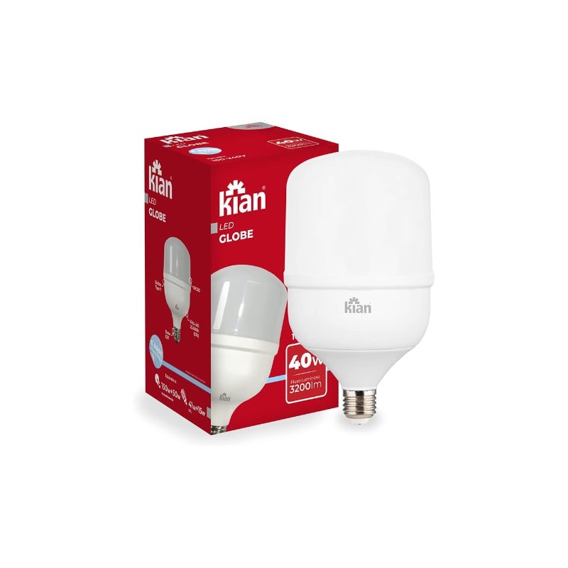 Lâmpada Led Bulbo Branca 40W 6500K - Kian | Compensa Mais