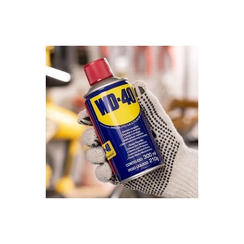 Lubrificante Multiuso Tradicional 300ml - WD 40 | Compensa Mais