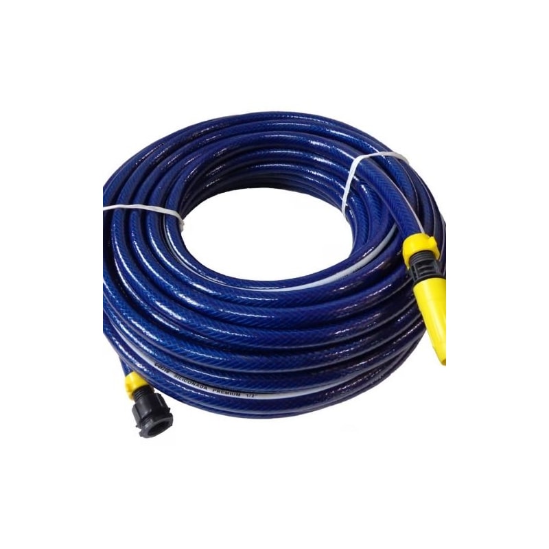 Mangueira para Jardim Trançada 10M Azul - PLASTMAN | Compensa Mais