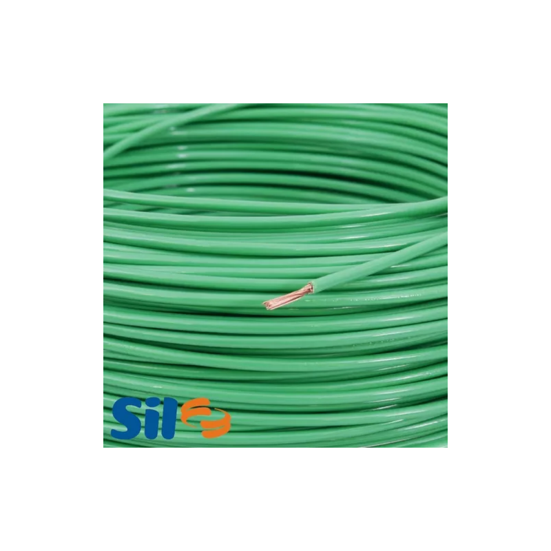 Metro de Cabo Flexível 4mm Verde - SIL | Compensa Mais
